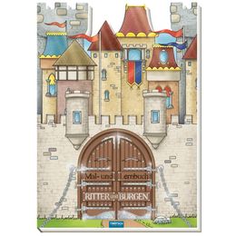 Tr&ouml;tsch Malbuch Ritter und Burgen Malbuch