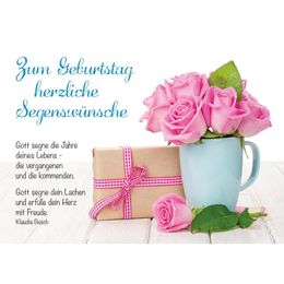 Zum Geburtstag herzliche Segensw&uuml;nsche