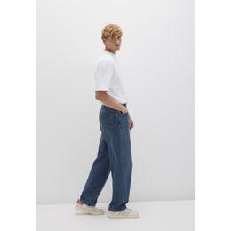 Mavi Herren Weite Jeans "MITTE"dusty indigo street, Gr. 32, 100% Baumwolle, Jeans, Relaxed Jeans