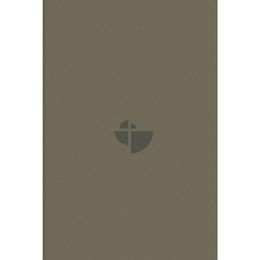 Schlachter 2000 Bibel - Taschenausgabe (PU-Einband, sandfarben, blauer Farbschni...