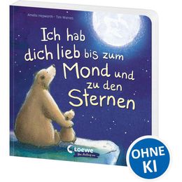 Ich hab dich lieb bis zum Mond und zu den Sternen