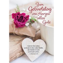 Zum Geburtstag von Herzen alles Gute