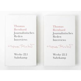 Werke 22. Journalistisches Reden Interviews