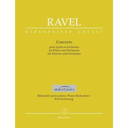 Concerto f&uuml;r Klavier und Orchester G-Dur