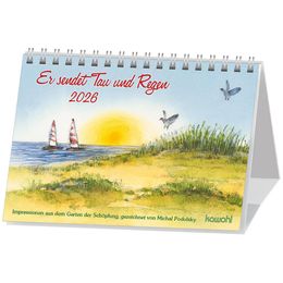 Tischkalender &raquo;Er sendet Tau und Regen 2026&laquo;