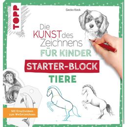 Die Kunst des Zeichnens f&uuml;r Kinder Starter-Block - Tiere