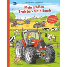 Mein gro&szlig;es Traktor-Spielbuch. Mit Drehscheibe, vielen Klappen und Schiebern