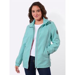Casual Looks Damen Langjackeozean, Gr. 36, unifarben, 89% Polyester, 11% Polyamid, Besatz:100% Polyester, Kapuzenfutter:100% Polyester, Jacken