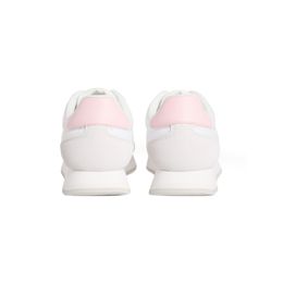Damen Sneaker "RUNNER LACEUP MG NYLON MIX", Calvin Klein Jeans, Gr. 40, rosa, Leder, Textil, unifarben mit Farbeinsatz, Schuhe, Schn&uuml;rschuh,