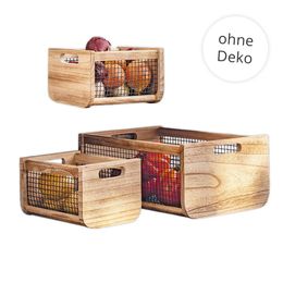 3er-Set Holzkiste &raquo;Trend&laquo;