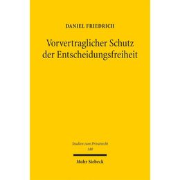 Vorvertraglicher Schutz der Entscheidungsfreiheit