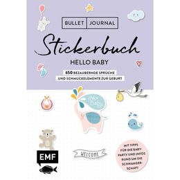 Bullet Journal: Stickerbuch &raquo;Hello Baby&laquo;