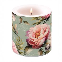 Kerze &raquo;Peonies&laquo;