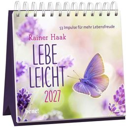 Wochenkalender 2027: Lebe leicht