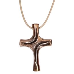 Umh&auml;ngekreuz aus Bronze