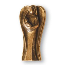 Kleiner Begleiter aus Bronze - Schutzengel mit Kind (1 St&uuml;ck)