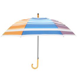 Regenschirm mit Streifen