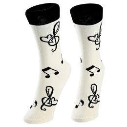 Socken &raquo;Violinschl&uuml;ssel&laquo; Gr. 37/38