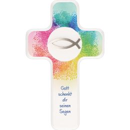 Kinderholzkreuz - Gott schenkt dir seinen Segen (1 St&uuml;ck)