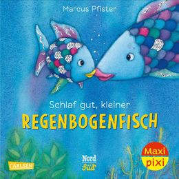 Carlsen Verlag Maxi Pixi 331: VE 5: Schlaf gut, kleiner Regenbogenfisch (5 Exemplare)