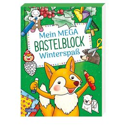 Carlsen Verlag Mein MEGA Bastelblock Winterspa&szlig;