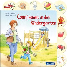 Carlsen Verlag Conni-Pappbilderbuch: Conni kommt in den Kindergarten