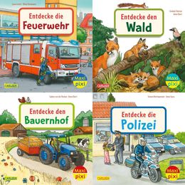 Carlsen Verlag Maxi-Pixi-Box 97: Entdecke deine Welt 2 (4x5 Exemplare)
