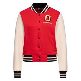 Queen Kerosin Between-Season Jacket 'Q' female Red size S