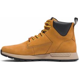 Timberland Herren Schn&uuml;rboots "KILLINGTON TREKKERMID LACE UP SNEAKER", Gr. 43,5, gelb, Leder, Synthetik, Schuhe, Winterstiefel, Schn&uuml;rstiefel,