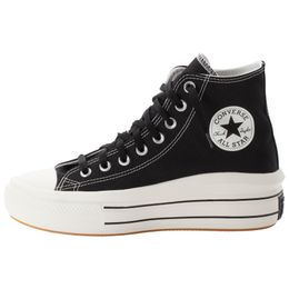 Converse Damen Sneaker "CHUCK TAYLOR ALL STAR MOVE PLATFORM RETRO SPORT", Gr. 38, schwarz, Leder, Schuhe