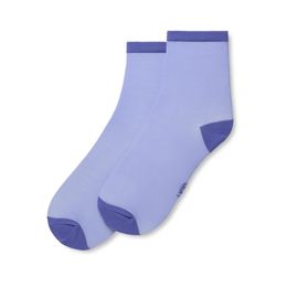 UGG Australia Socken UGG "LYRIE SHEER QUARTER", Damen, Gr. L, blau, Materialmix, unifarben, Socken Socken, Str&uuml;mpfe im Jaquard-Strick