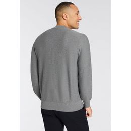 BOSS Orange Herren Strickpullover "Anion Cotton Cashmere", grau, Gr. XXXL, Strick, Obermaterial: 95% Baumwolle, 5% Kaschmir, Pullover,
