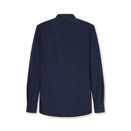 OLYMP Herren Businesshemd "OLYMP No. Six 24/Seven, Super Slim, Stehkragen"marine, Gr. 39, 64% Baumwolle, 27% Polyester, 9% Elasthan, Hemden