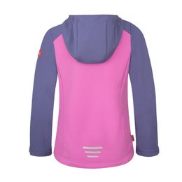 Trollkids M&auml;dchen Softshelljacke "Girls Kristiansand Jacket XT", rosa, Gr. 152, Obermaterial: 94% Polyester, 6% Elasthan, Jacken, wasserabweisend,