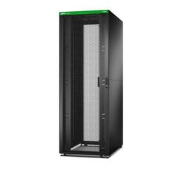 APC Easy Rack 800mm/48HE/1200mm mit Dach, Seitenwand, Rollen, F&uuml;&szlig;en und 4 Halterungen, ohne Boden, schwarz (ER8822)