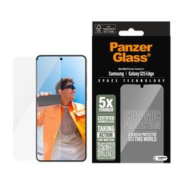 CARE BY PANZERGLASS Displayschutzglas "Ultra-Wide Fit Ceramic Screen Protection", transparent, B:8,5cm H:2cm T:20mm, Displayfolien, Displayschutzfolie, Schutzfolie, Bildschirmschutz, kratz- & sto&szlig;fest, Displayschutzglas