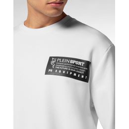 Plein Sport Herren Sweatshirt "Sweatshirt", schwarz-wei&szlig;, Gr. XS, Obermaterial: 88% Baumwolle, 12% Polyester, Sweatshirts