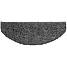 Stufenmatte OTTO HOME "Blackburn", grau (dunkelgrau), B:23,5cm H:4mm L:65cm, Kunstfaser, Teppiche, Stufenmatte