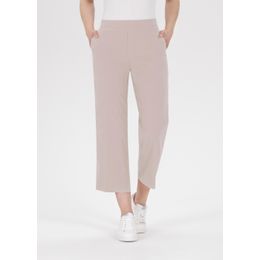Stehmann Damen Culotte "Fenja2-658"simply taupe, Gr. 44, Stoff, Obermaterial: 65% Viskose, 30% Polyamid, 5% Elasthan, Hosen, Sommerhose mit