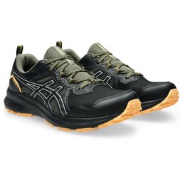 Trailrunningschuh asics "TRAIL SCOUT 3", Herren, Gr. 44,5, schwarz-wei&szlig; (schwarz, wei&szlig;), Textil, Schuhe Trailrunningschuh