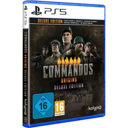 KALYPSO MEDIA Spielesoftware "Commandos: Origins - Deluxe Edition", transparent (ohne farbbezeichnung), PlayStation 5, Spielesoftware, Spielesoftware