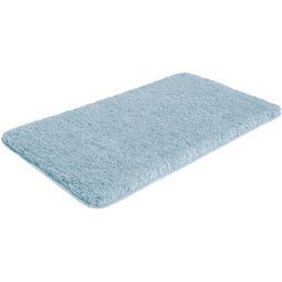 Badematte OTTO HOME, H:30mm, blau, Polyester, Badematten, "Sanremo Standard, Badvorleger, Badezimmer Teppich, sehr weich", Badteppich, unifarben,