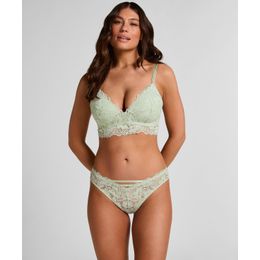 Hunkem&ouml;ller HUNKEM&Ouml;LLER Damen Hipster "Brazilian Andrea", Gr. XLgr&uuml;n, 88% Polyamid, 12% Elasthan, Unterhosen
