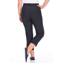 KjBRAND Damen 7/8-Hose "BEA 7/8", blau, Gr. 42, Web, Obermaterial: 47% Baumwolle, 45% Polyester, 6% Viskose, 2% Elasthan, Hosen, b&uuml;gelfrei