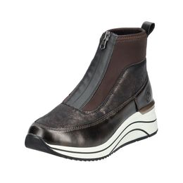 Remonte Damen Sneaker "Remonte Sneaker Lederimitat", Gr. 42, braun, Lederimitat, Schuhe