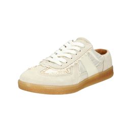 Steve Madden Damen Pantolette "Steve Madden Sneaker Leder", Gr. 42, beige, Leder, Schuhe