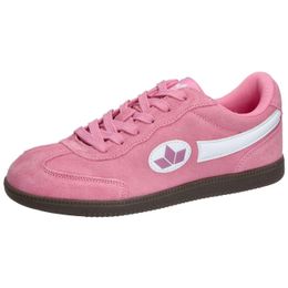 Sneaker Lico "Freizeitschuh Shuttle L", Damen, Gr. 41, rosa, Veloursleder, Schuhe Sneaker