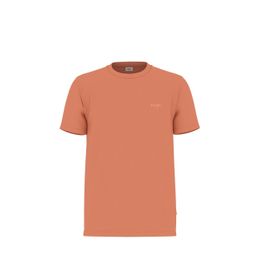 JOOP! JOOP JEANS Damen T-Shirt "Alphis"bright orange, Gr. M, unifarben, Single Jersey, Obermaterial: 100% Baumwolle, Shirts