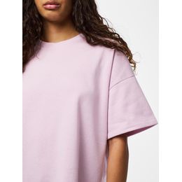 Pieces Damen Sweatshirt "PCCHILLI SUMMER 2/4 LOOSE SWEAT NOOS BC"winsome orchid, Gr. S, unifarben, Sweatware, Obermaterial: 50% Baumwolle, 50%