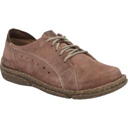 Josef Seibel Damen Schn&uuml;rschuh "Neele 67, rosa-kombi", Gr. 42, rosa, Obermaterial: 100% Rindsleder Leather cow., Schuhe